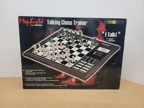 Mephisto Talking Chess Trainer by Saitek Level 3 Chess Set | eBay