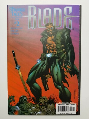 BLADE #2 MARVEL COMICS STRANGE TALES 1998 MORBIUS APPEARANCE huge MCU ...