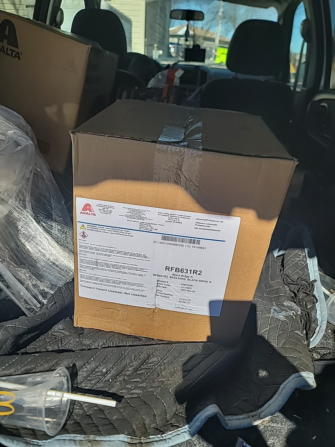 Black Bridge lll POWDER COAT AXALTA POWDER COATING PAINT RFB631R2 55 LB ...