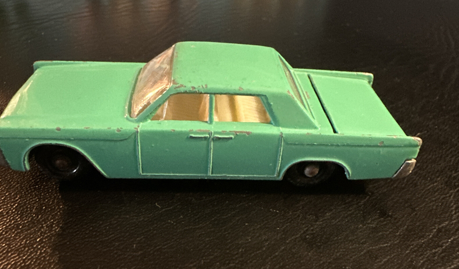 Lesney Matchbox No. 31 Lincoln Continental Teal Made In England Vintage ...