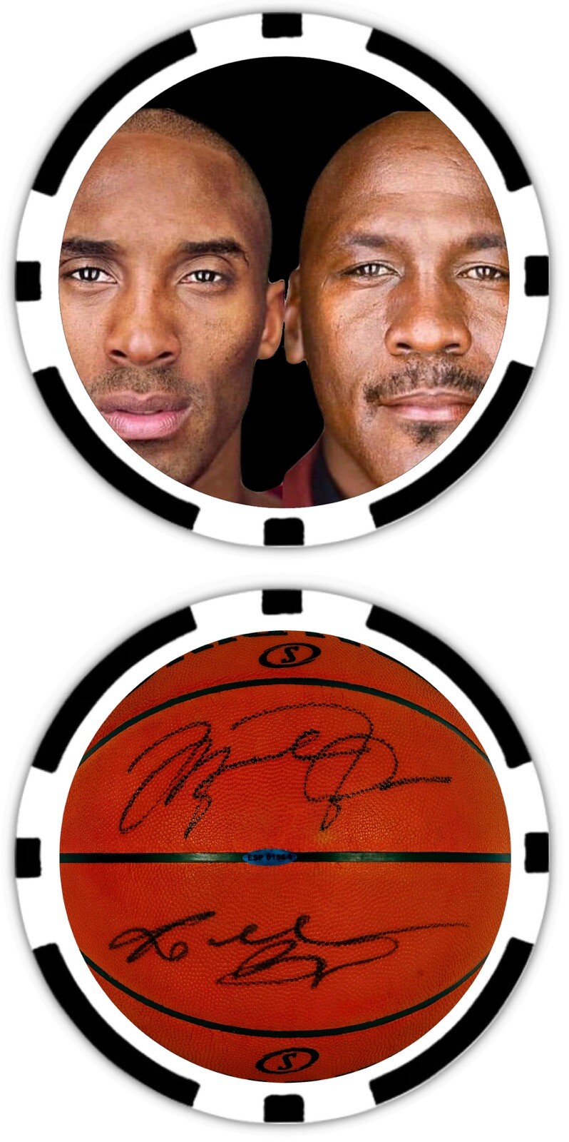 MICHAEL JORDAN & KOBE BRYANT - COMMEMORATIVE POKER CHIP ***SIGNED*** | eBay