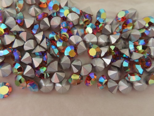 Full pack 144 Swarovski Rhinestones 34ss Topaz AB/foiled. #1100 | eBay ...