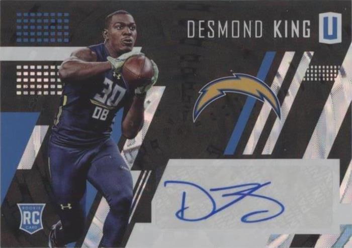 2017 Panini Unparalleled - Class of 2017 Rookie Desmond King #230 ...