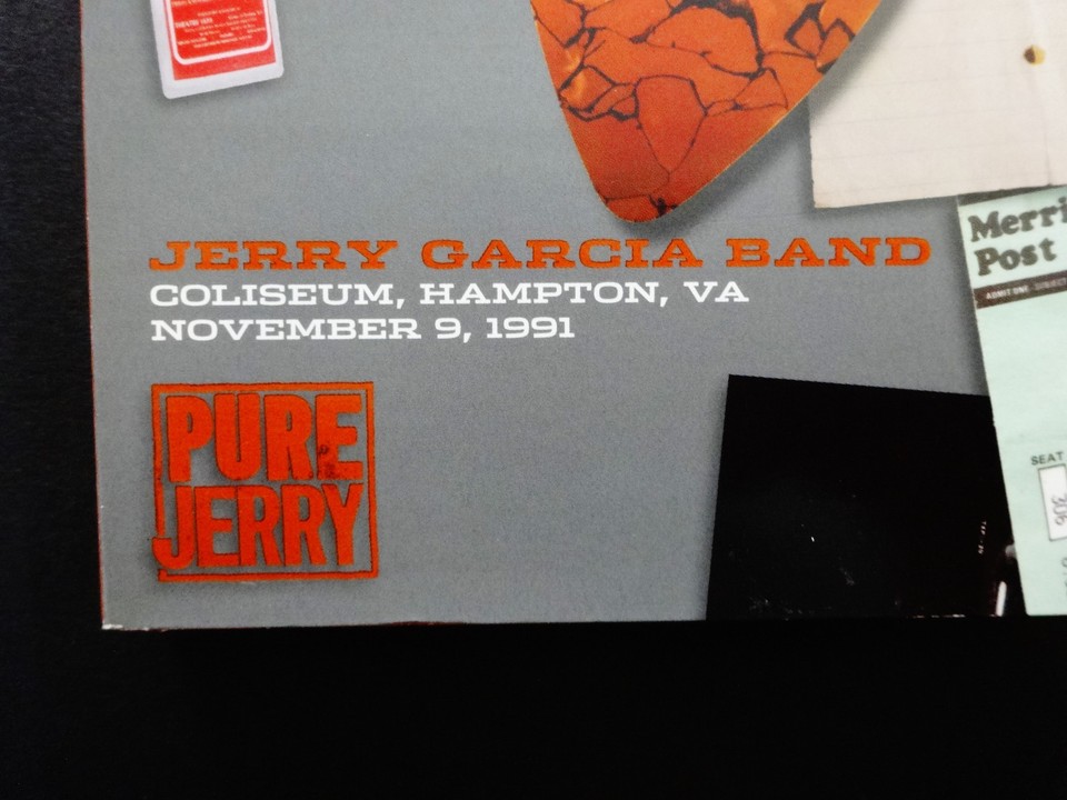 Jerry Garcia Band Hampton Coliseum 11/9/1991 Pure Jerry 7 JGB 2 CD ...