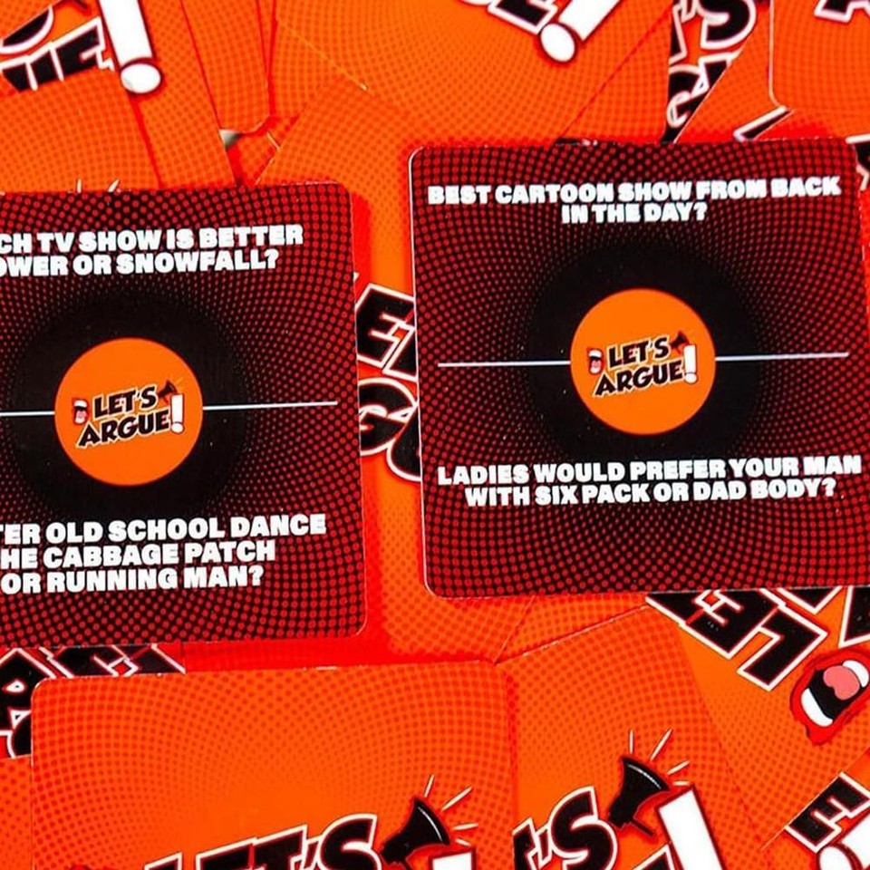 Trap Spelling Bee Let's Argue, Debatable Card Game, 59 Game Cards & 1 ...