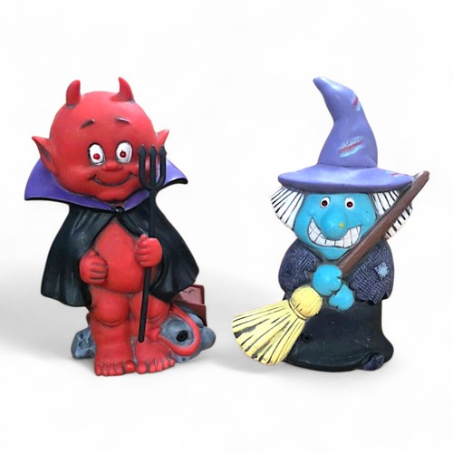 🔥Graveyard Ghoulies Halloween Figures 1989 ATP Motion Activated Devil ...
