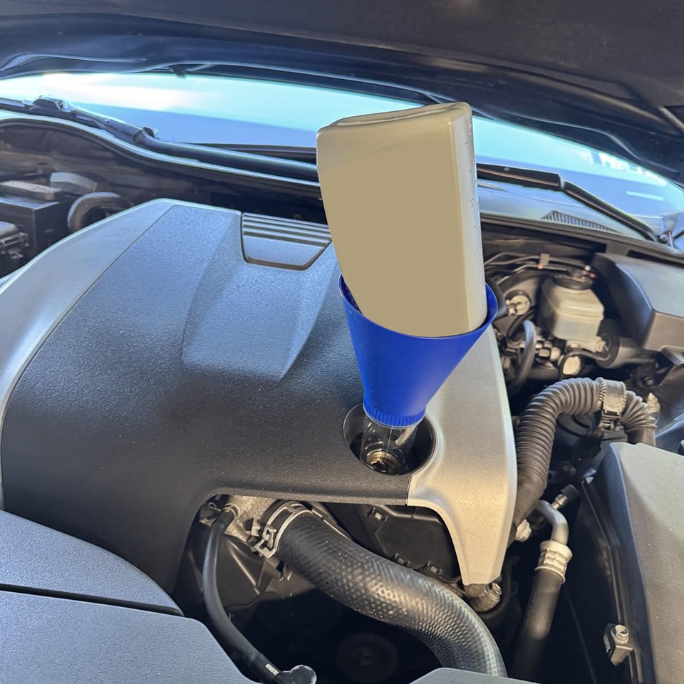 Locking Oil Funnel For Select Toyota Lexus Scion Threaded Adapter Fill ...