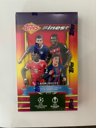 2022-23 SEALED TOPPS FINEST FLASHBACKS UEFA CLUB COMPETITIONS SOCCER ...