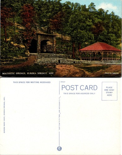 Magnetic Springs Eureka Springs Arkansas AR Postcard | eBay