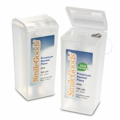 70452106 SmileGoods PTFE Mint Dental Floss, 100 yd. | eBay