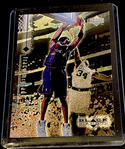 1999 NBA Upper Deck Black Diamond NBA Card RC #82 Tracy Mcgrady Toronto ...