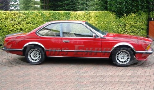 for 1983-1989 BMW 6 Series E24 633CSi,635CSi Stainless Fender Wheel ...