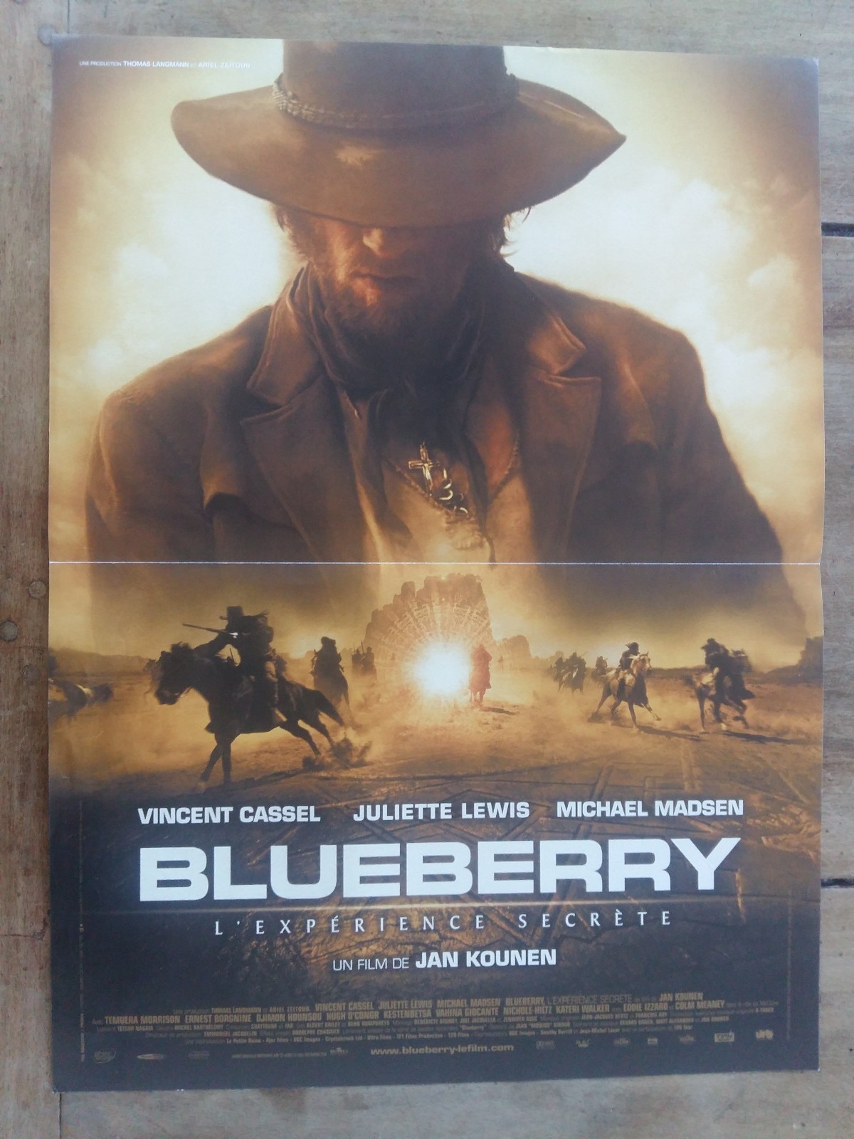 Poster Blueberry Vincent Cassel Juliette Lewis Michael Madsen | eBay UK