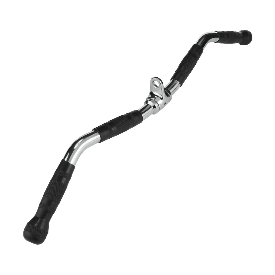 Home Gym Attachments Tricep Rope Lat Bar Press Down Cable Machine Curl ...