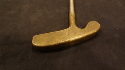 VTG ACUSHNET BULLSEYE PUTTER - OSM5P - ALL ORIGINAL - LARGE FLAT PADDLE ...