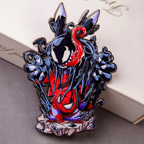 10cm tall Maximum Venom Venomized Spider-Man Enamel Pin Large size ...