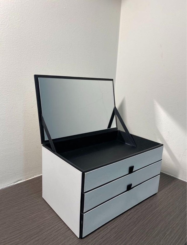 CHANEL BEAUTE Beauty VIP GWP Gift Makeup Jewelry Drawer Storage Vanity ...