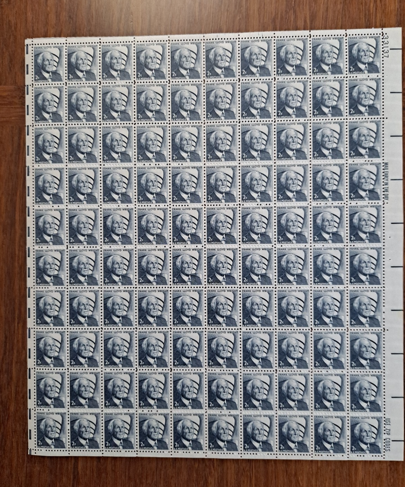 Mint Sheet File Folder US Stamps Full Sheets Containing (46 total ...