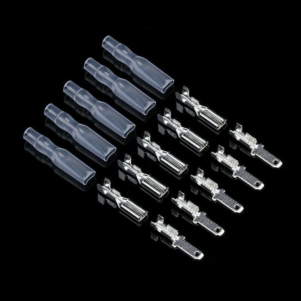540 Piece High Temperature Non-Insulated Wire Terminal Connector ...