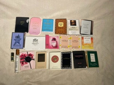 Lot of 20 Luxury Perfume Samples New Creed, Valentino, Versace, Replica ...