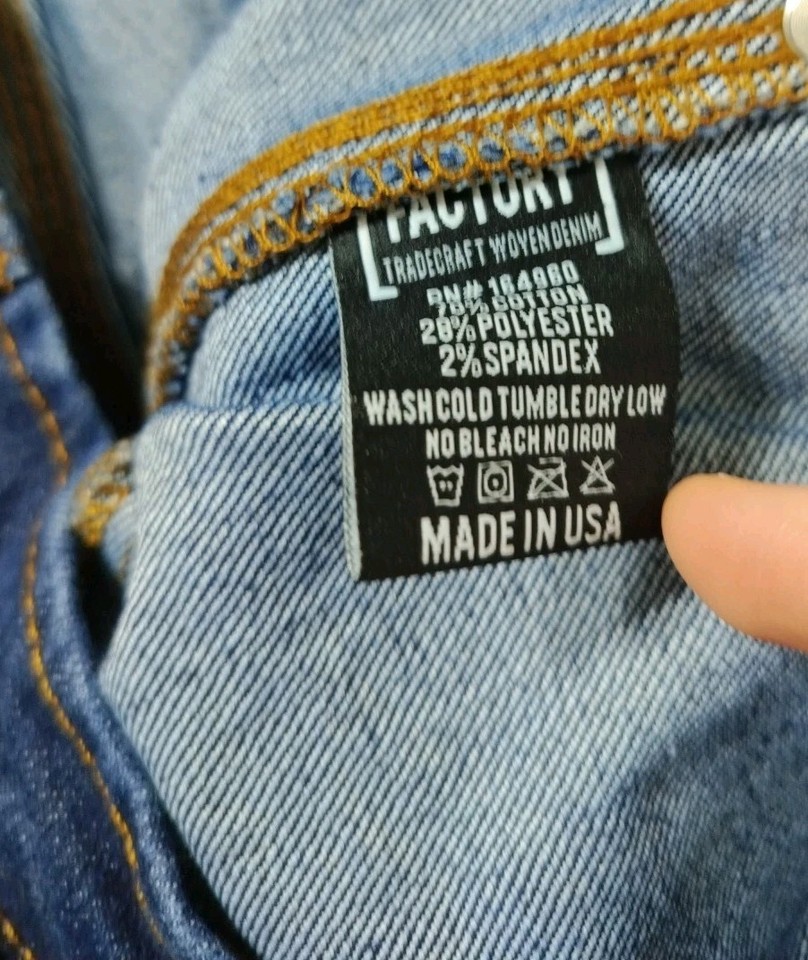 Origin Maverick Jeans Bootcut Work Denim Pants Men's 36x34 Blue USA ...