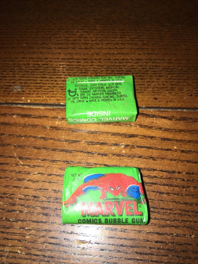 Rare New Old Stock 1979 Marvel Gum Sealed - Amazing Spider-Man | eBay