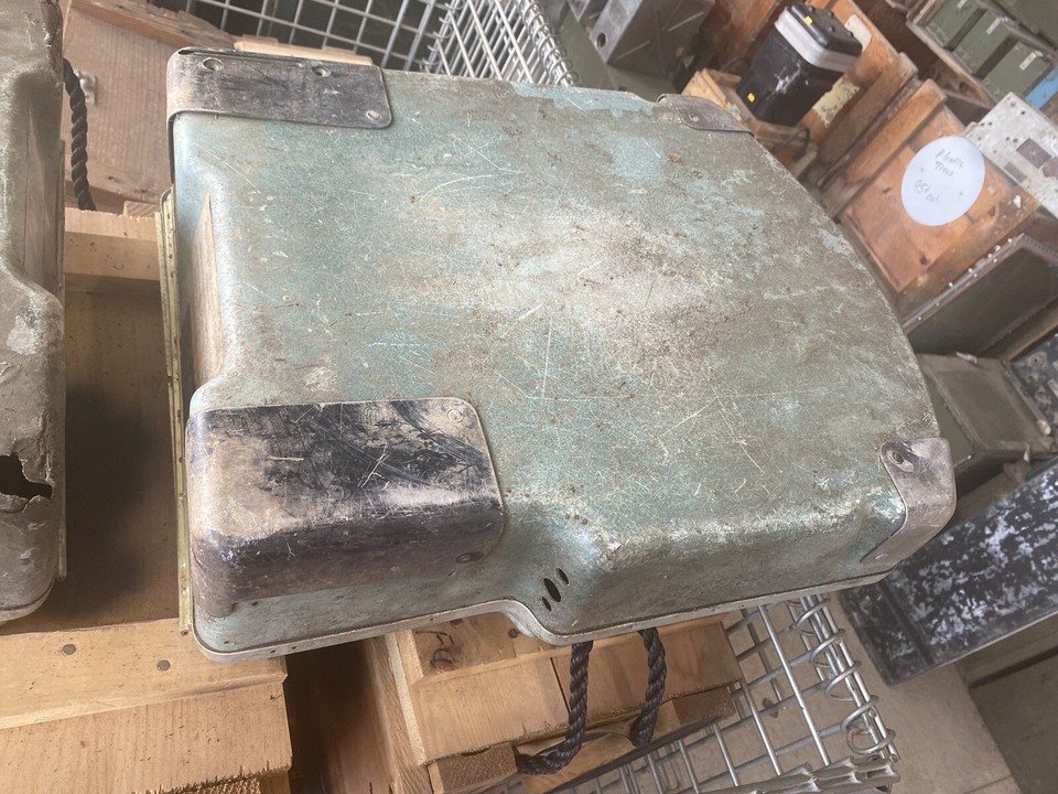 USAF B-52 Ejection Seat Survival Kit Container CNU-111 no guts LOT OF 2 ...