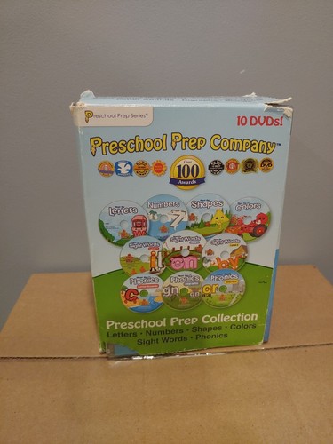 Preschool Prep Series Collection - 10 DVD Boxed Set (Meet the Letters ...