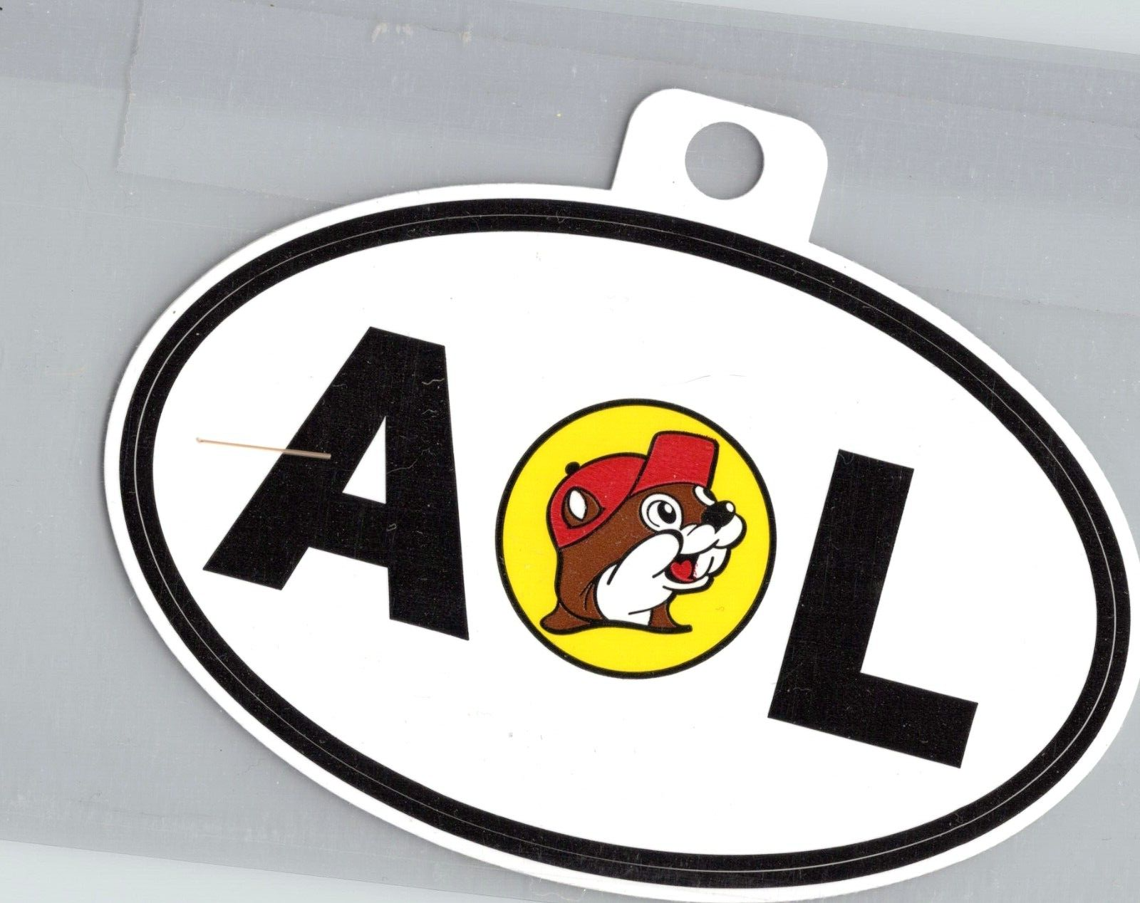 Buc-ee's Sticker Advertising Logo - Logo, AL - Alabama 2.75 x 4.25 Oval ...