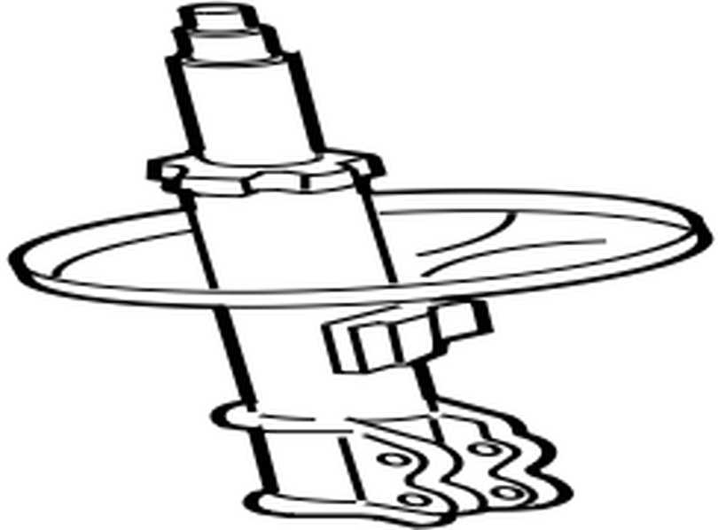 48520-80238 Toyota Absorber assy, shock, front lh 4852080238, New ...