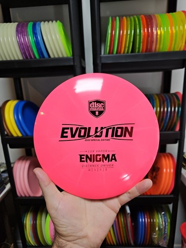 Discmania 2022 Special Edition 175g #7 Lux Vapor Enigma Disc Golf ...