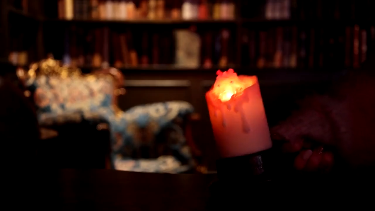 Studio Ghibli Howl's Moving Castle Calcifer's Flame Swaying Candlelight ...