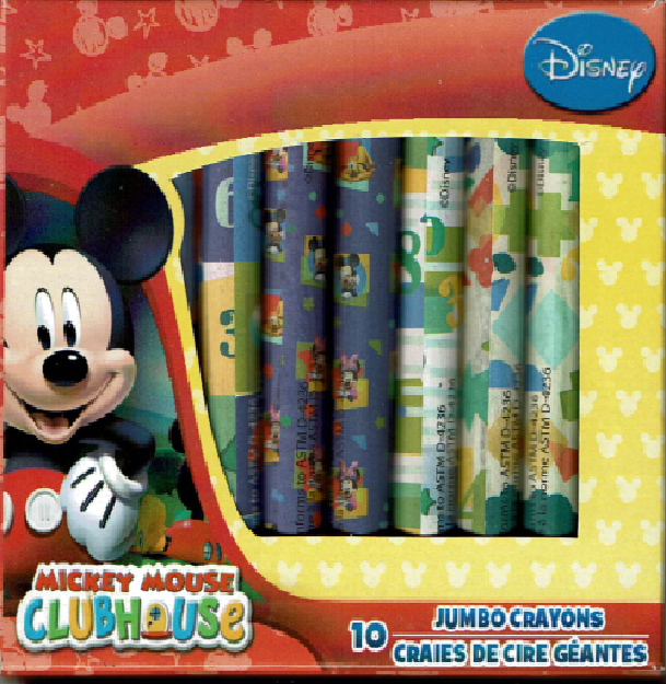 Disney Marvel Nickelodeon Licensed Crayons 10 or 25 ct. Mickey Minnie ...