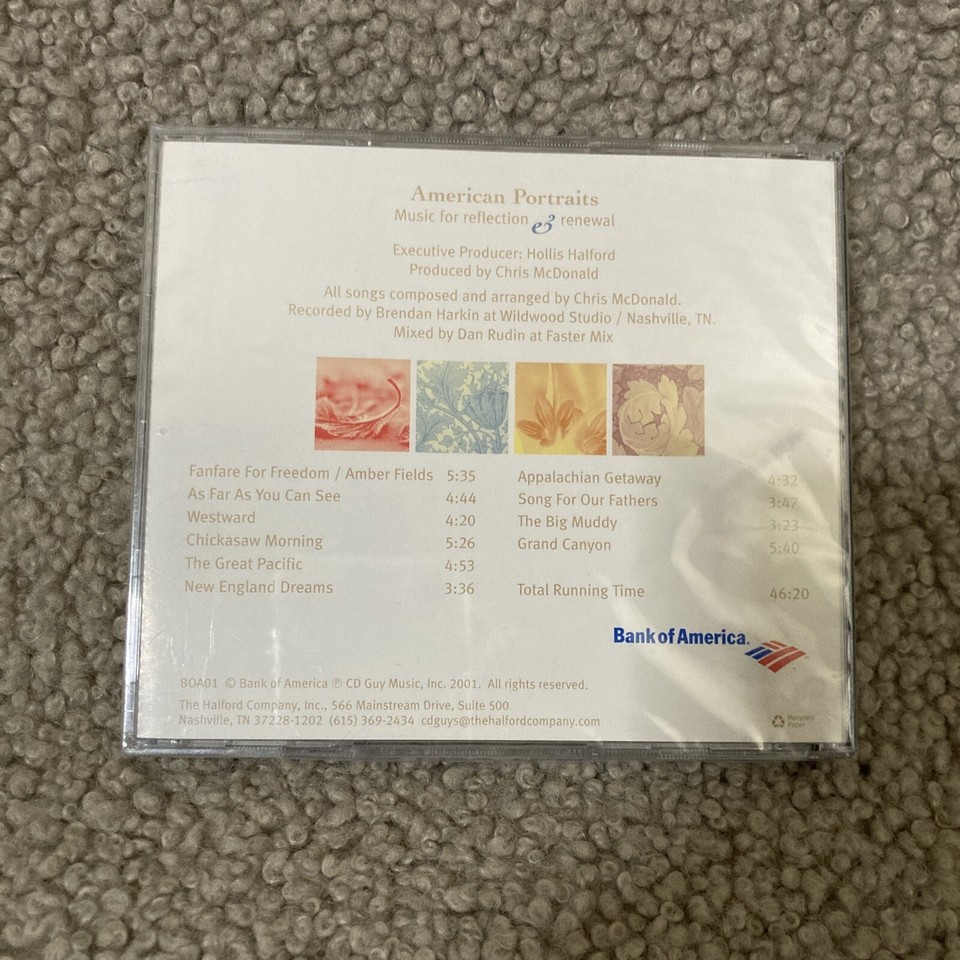 American Portraits -Music for Reflection & Renewal - CD | eBay