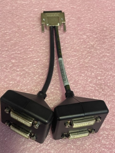 0F908M Dell Amphenol Quad DVI Splitter Cable-LOT OF 5 | eBay