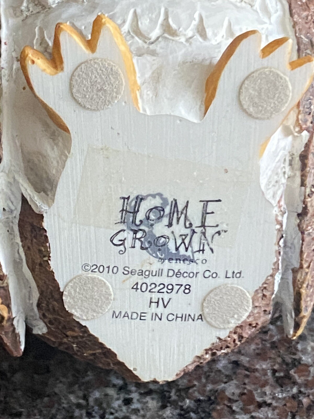 2010 Enesco Home Grown Coconut Owl Figurine #4022978 | eBay