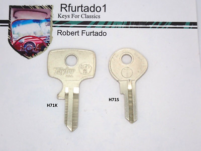 Key Blank for Vintage Honda Motorcycle 1960's to 1980's (H71K & H71S) | eBay