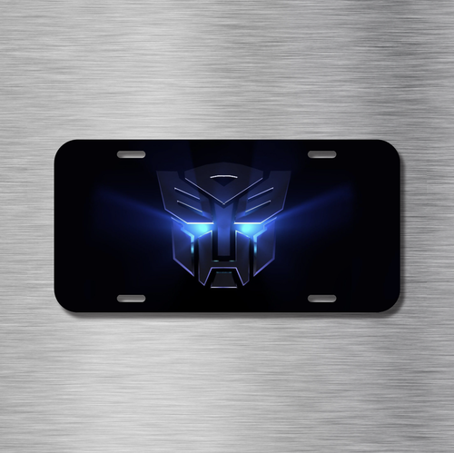 Transformers Vehicle License Plate Front Auto Tag NEW Autobots ...