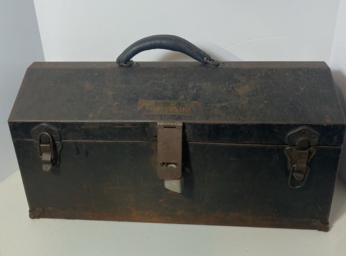 Very Early Snap On Mechanikit Tool Box Hip Roof Approximately 1930’s ...