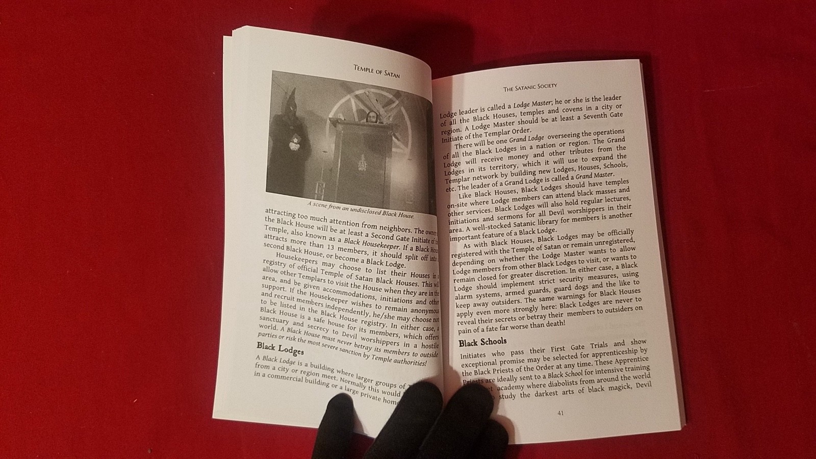 Theistic Satanic Devil Worshipping Book: Temple of Satan - The Devil's ...