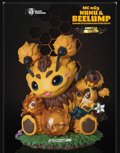 Beast Kingdom The Boy And His Yeti Nunu Willump PVC Figure Statues ...