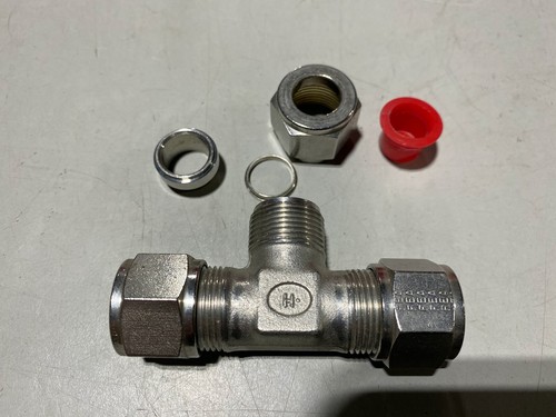 One (1) Ham-Let Let Lok 5/8" Compression Tube Tee Fitting SS | eBay