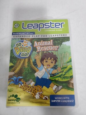 Leapfrog Leapster Learning Game Go Diego Go! For Leapster & leapster2 ...