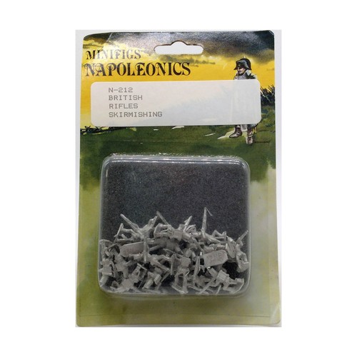 Minifigs Napoleonic Mini 15mm British Rifles Skirmishing Pack New | eBay