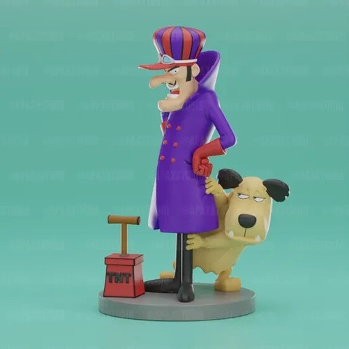 Dick Dastardly and Muttley - Wacky Races model figure | eBay