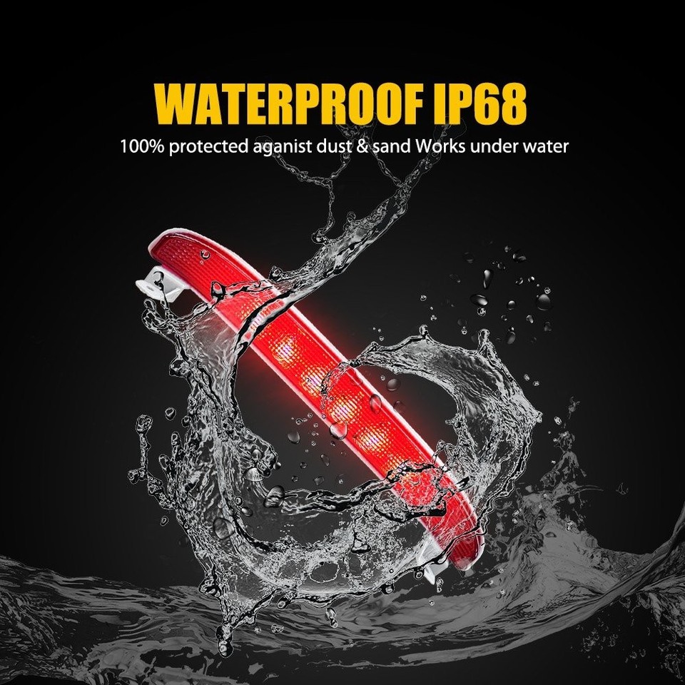 3rd High Mount Brake Light LED For 2006-2011 Honda Civic EX Coupe 923 ...