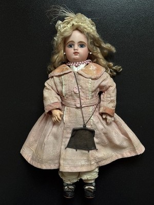 RARE FRANÇOIS GAULTIER FG 6 CLOSED MOUTH DOLL PUPPE BÉBÉ FASHION JUMEAU ...