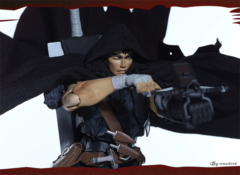 Custom Wired Cape Cloak For Figma/S.H. Figuarts Berserk Guts（No Figure ...