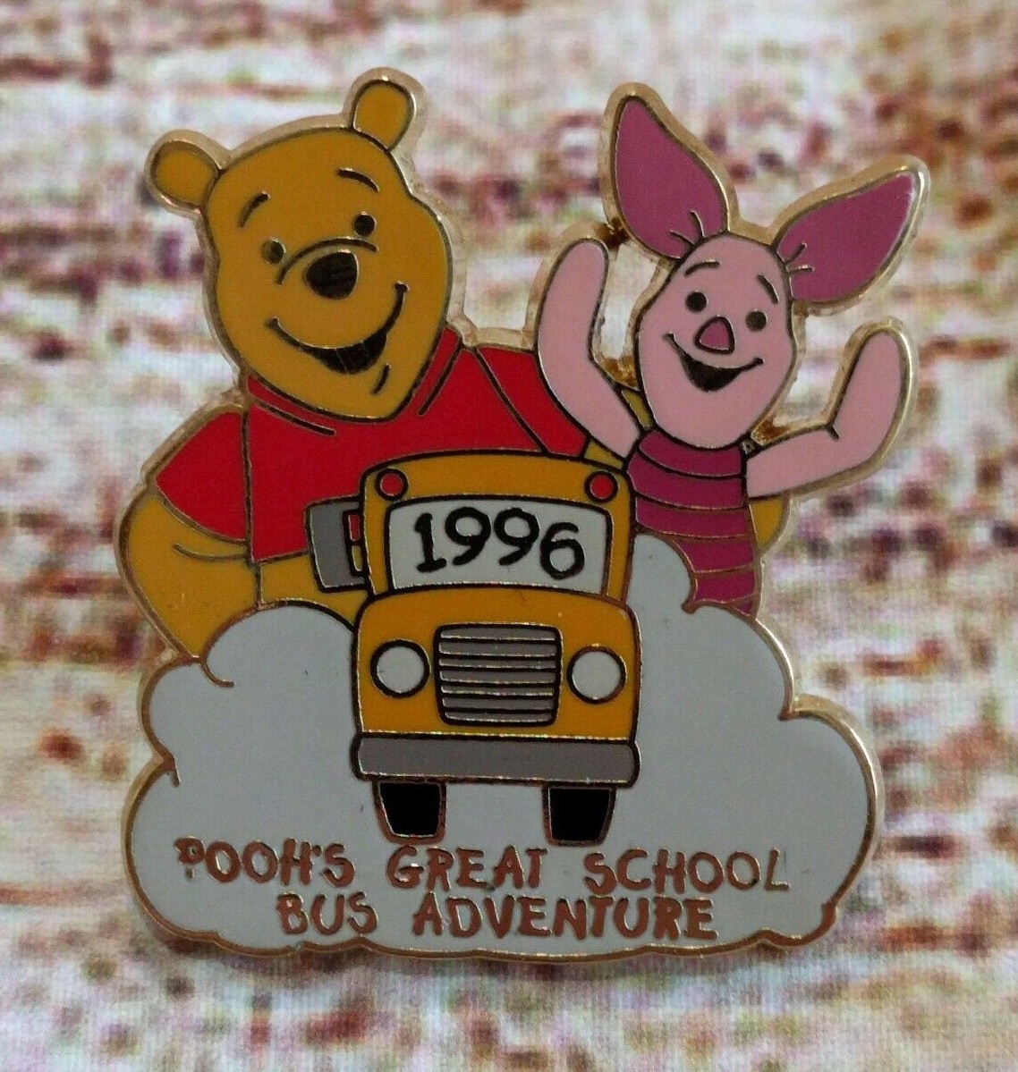 Disney Pin 100 Years of Dreams #74 Pooh's Great School Bus Adventure ...