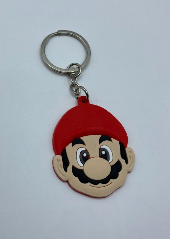 Mario Keyring, Keychain Key Chain Super Mario Kart Nintendo Mario Bros ...